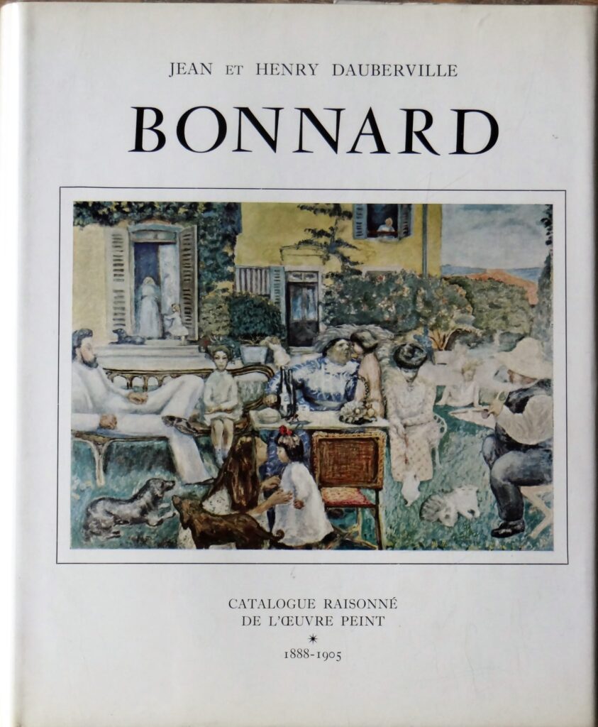 Pierre Bonnard, catalogue raisonné de l’oeuvre peint, 1888-1905, Tome 1 ...